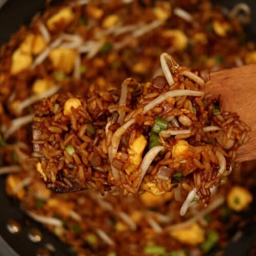 The BEST Vegan St Louis Fried Rice - Vegan With Curves